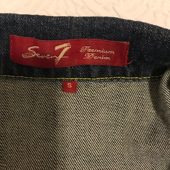 Seven7 | Jackets & Coats | Seven7 Denim Crop Jacket | Poshmark